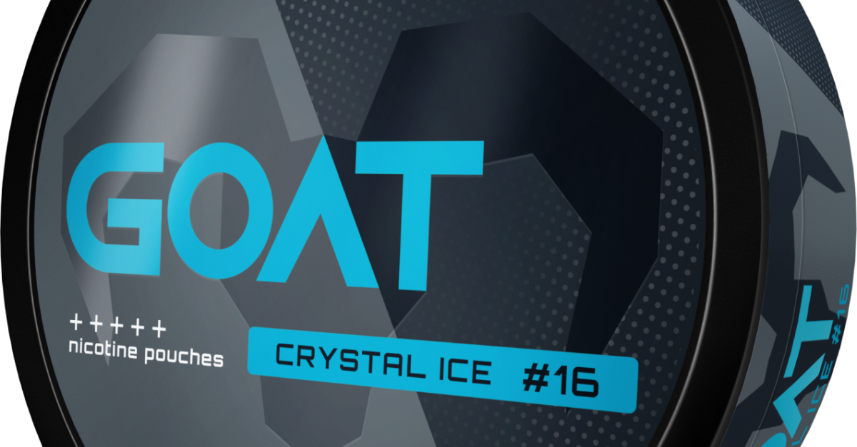 Nikotínové vrecúška GOAT Crystal Ice #16| Nicomania